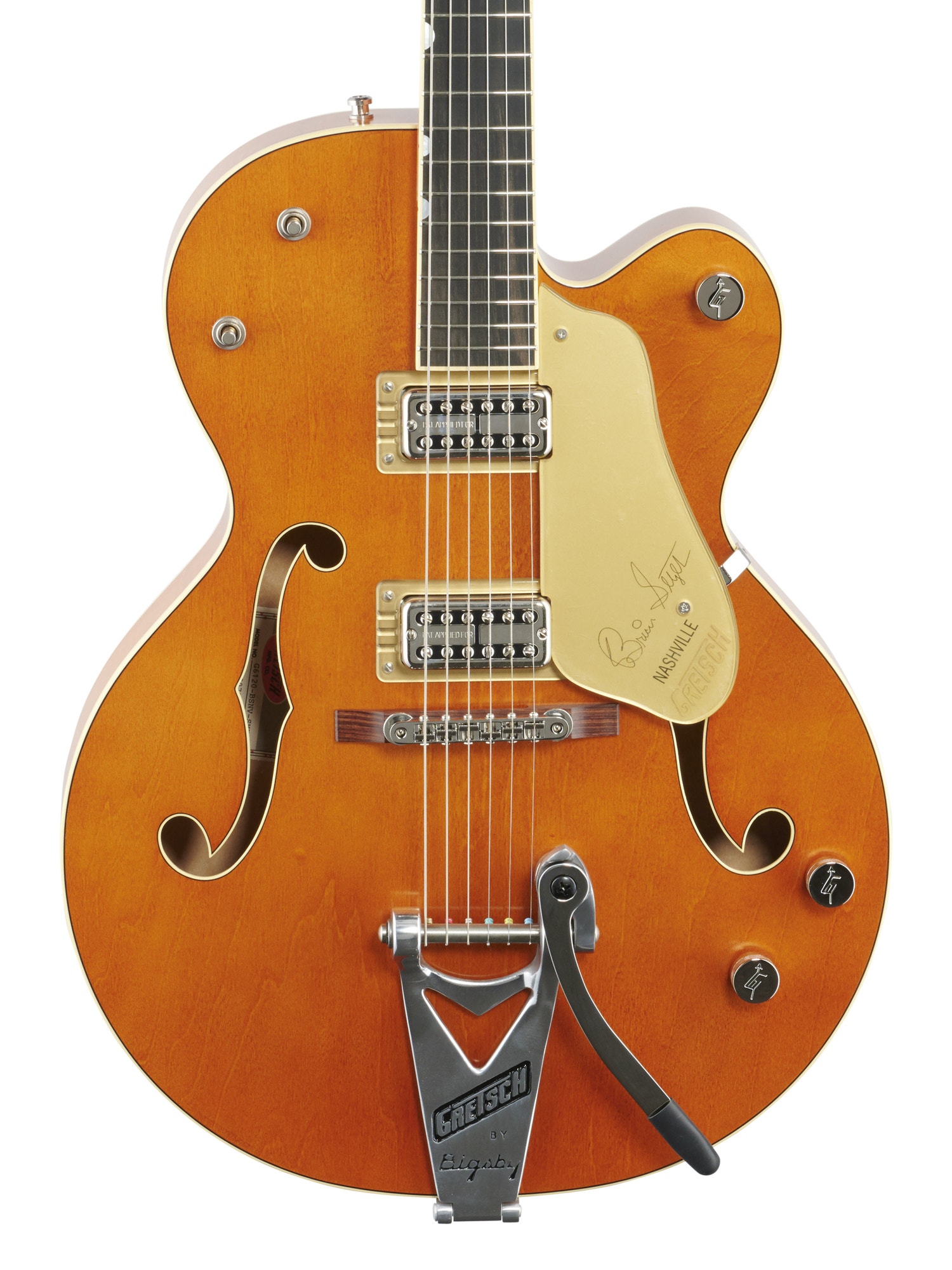 Gretsch G6120T-BSSMK Brian Setzer Nashville HollowBody ‘59 Smoke with ...
