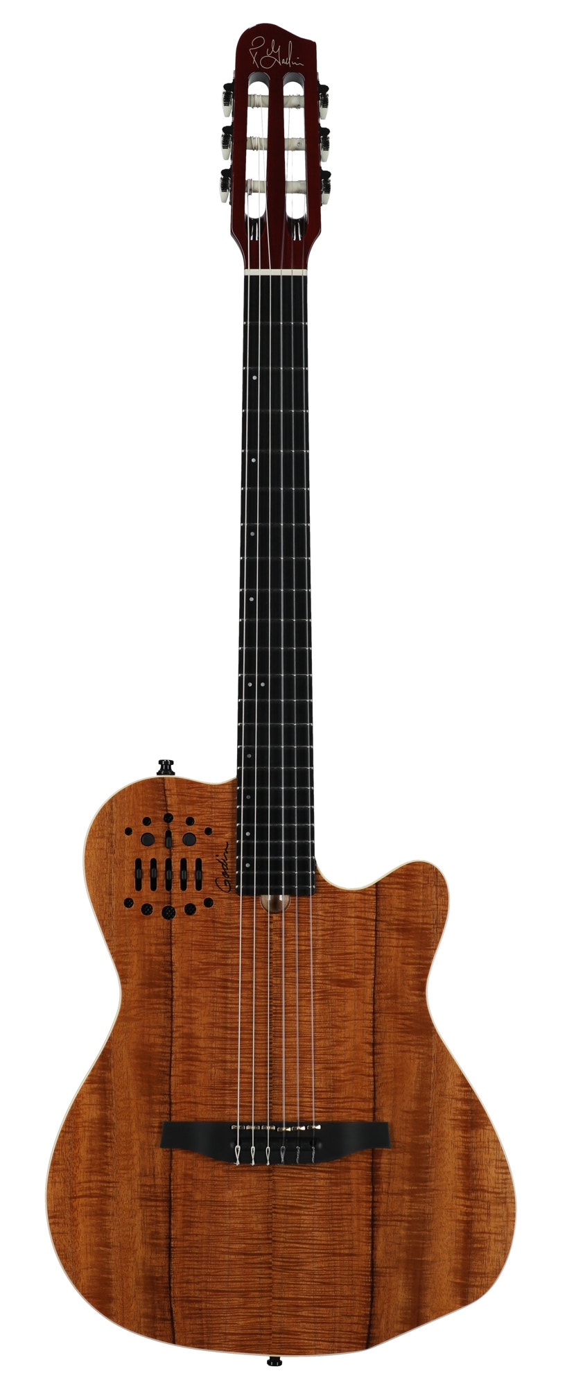 Godin ACS KOA Extreme Nylon Electric Guitar with Bag | American Musical ...