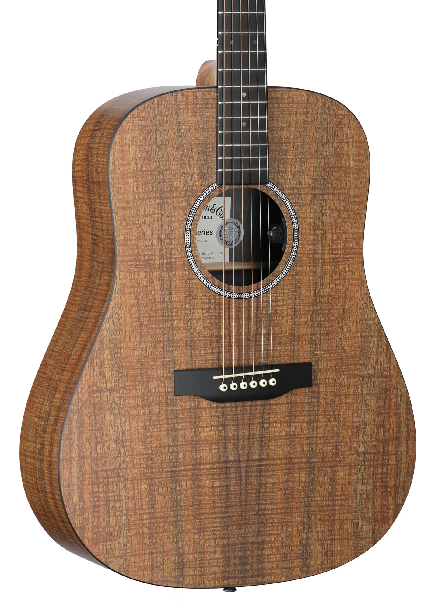 Martin D-X1E Mahogany Acoustic Electric Guitar with Gig Bag
