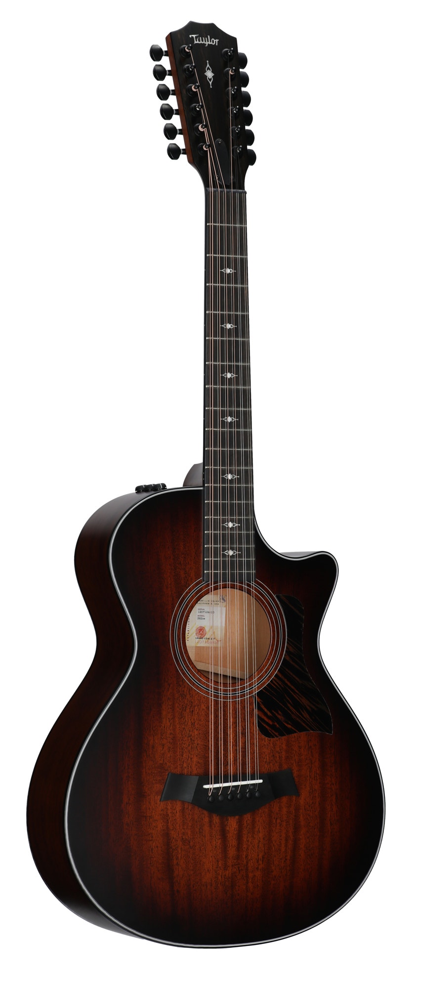 Taylor 362ce 12-String Grand Concert Acoustic Electric Guitar with Case