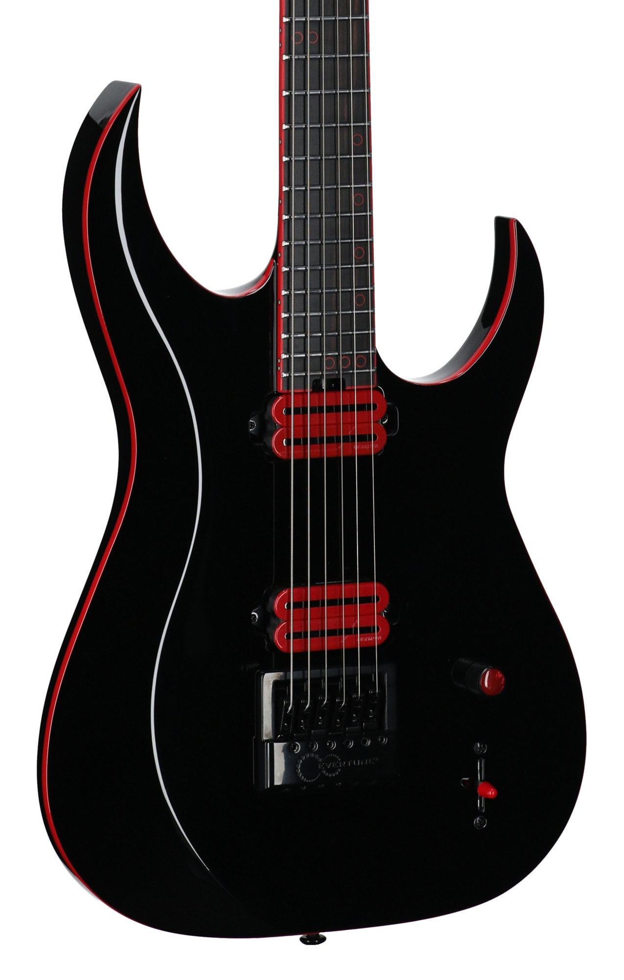 Schecter Sunset 6 ET EX Red Dawn Baritone Electric Guitar