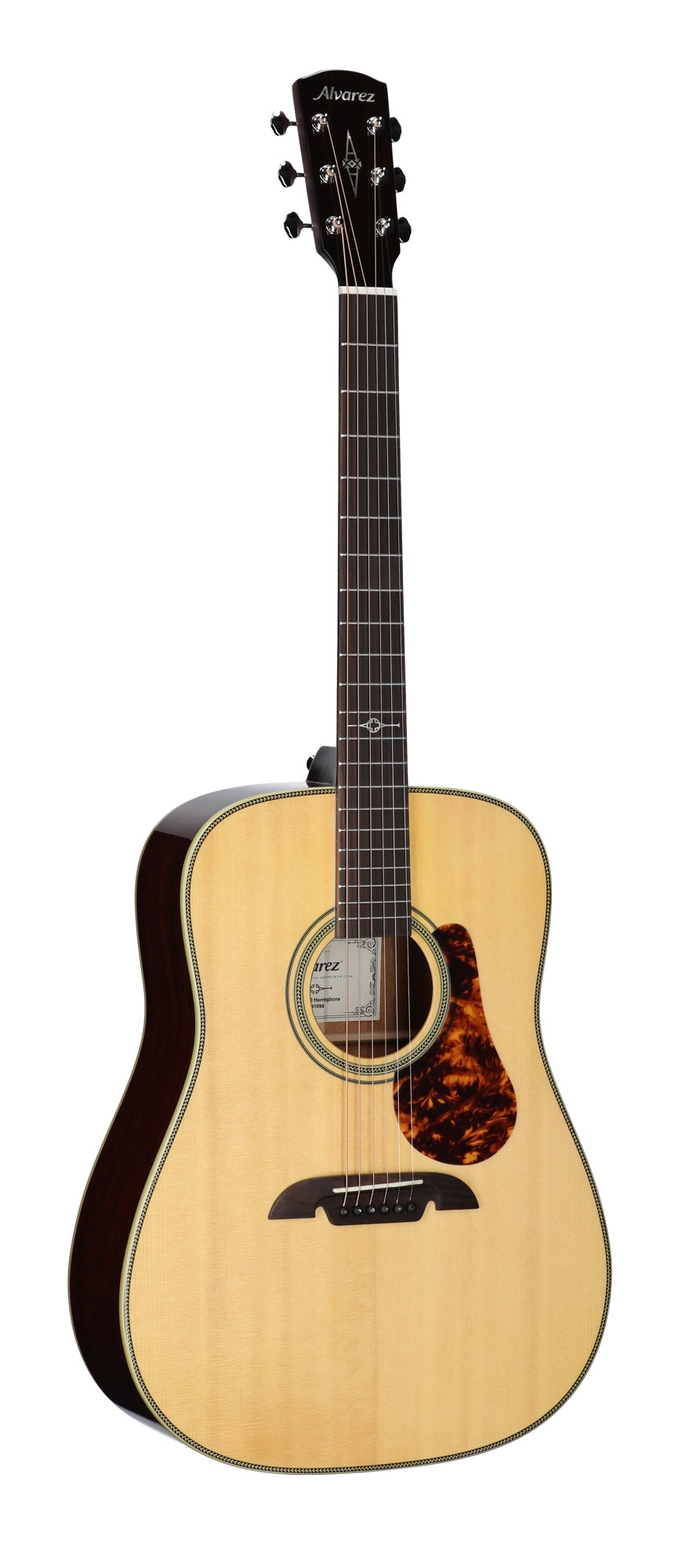 Alvarez MD60 Herringbone Masterworks Dreadnought with Gigbag | American ...