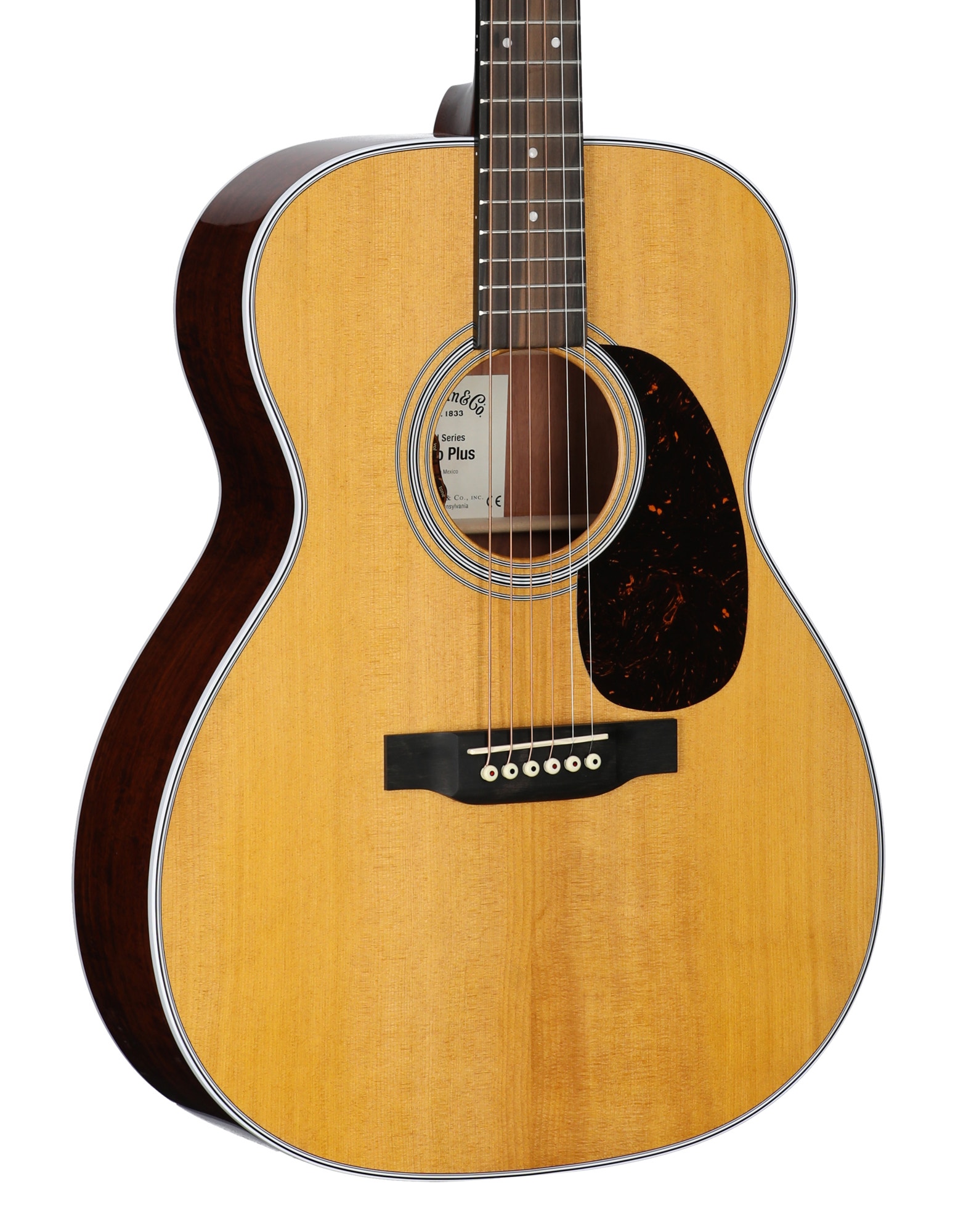 Martin 000E Retro Plus Granadillo Acoustic Electric Guitar with Soft Case