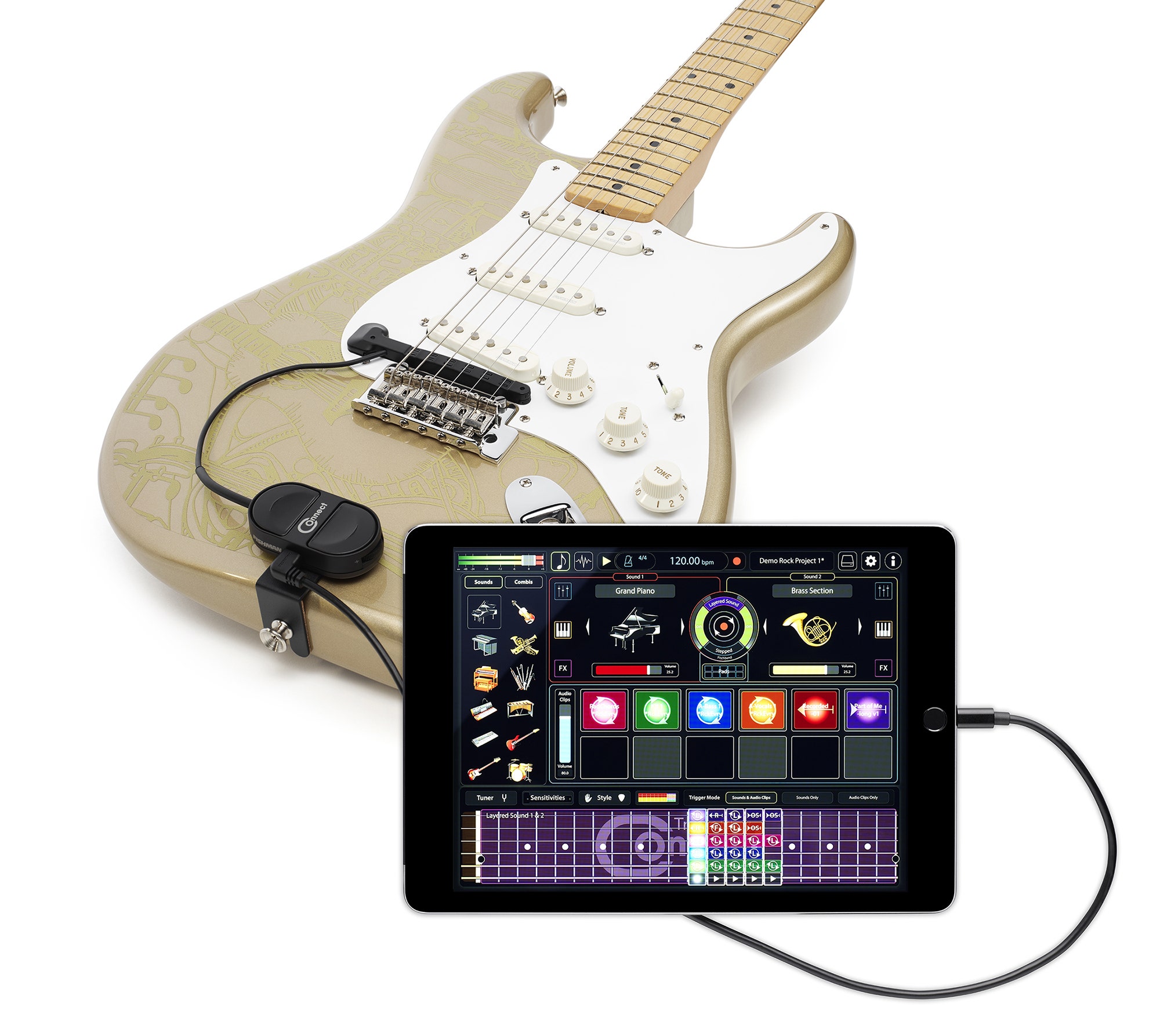 Fishman TriplePlay Connect MIDI Guitar Controller | American Musical Supply