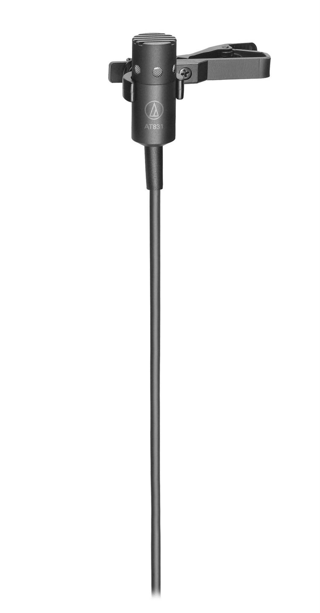 Audio-Technica AT831 Cardioid Condenser Microphone with TA3F Connector ...