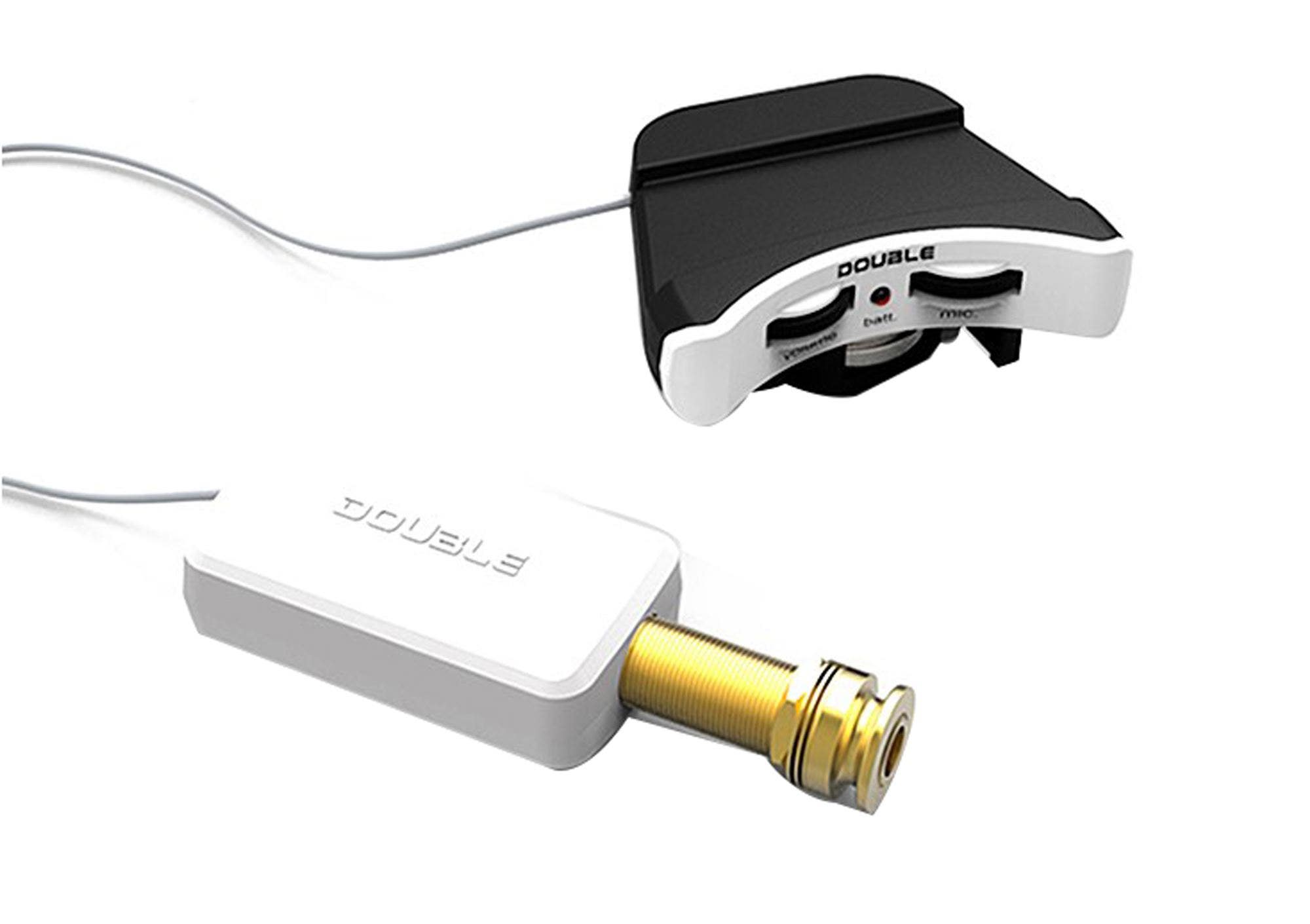 Double A2U Ukulele Microphone and Piezo Pickup System | American ...