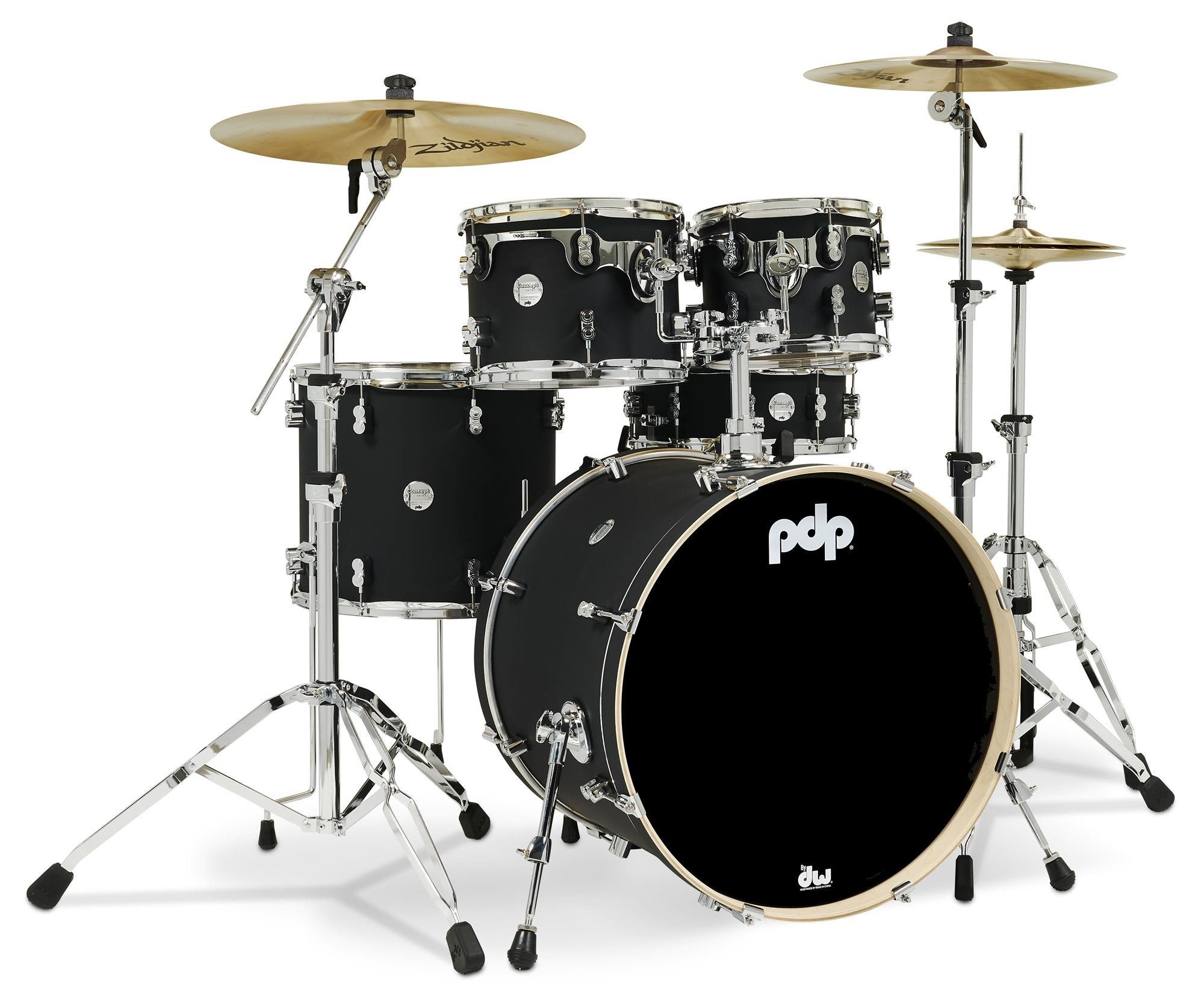 Pacific Drums Concept Maple 5 Piece Shell Kit Drum Set | American ...