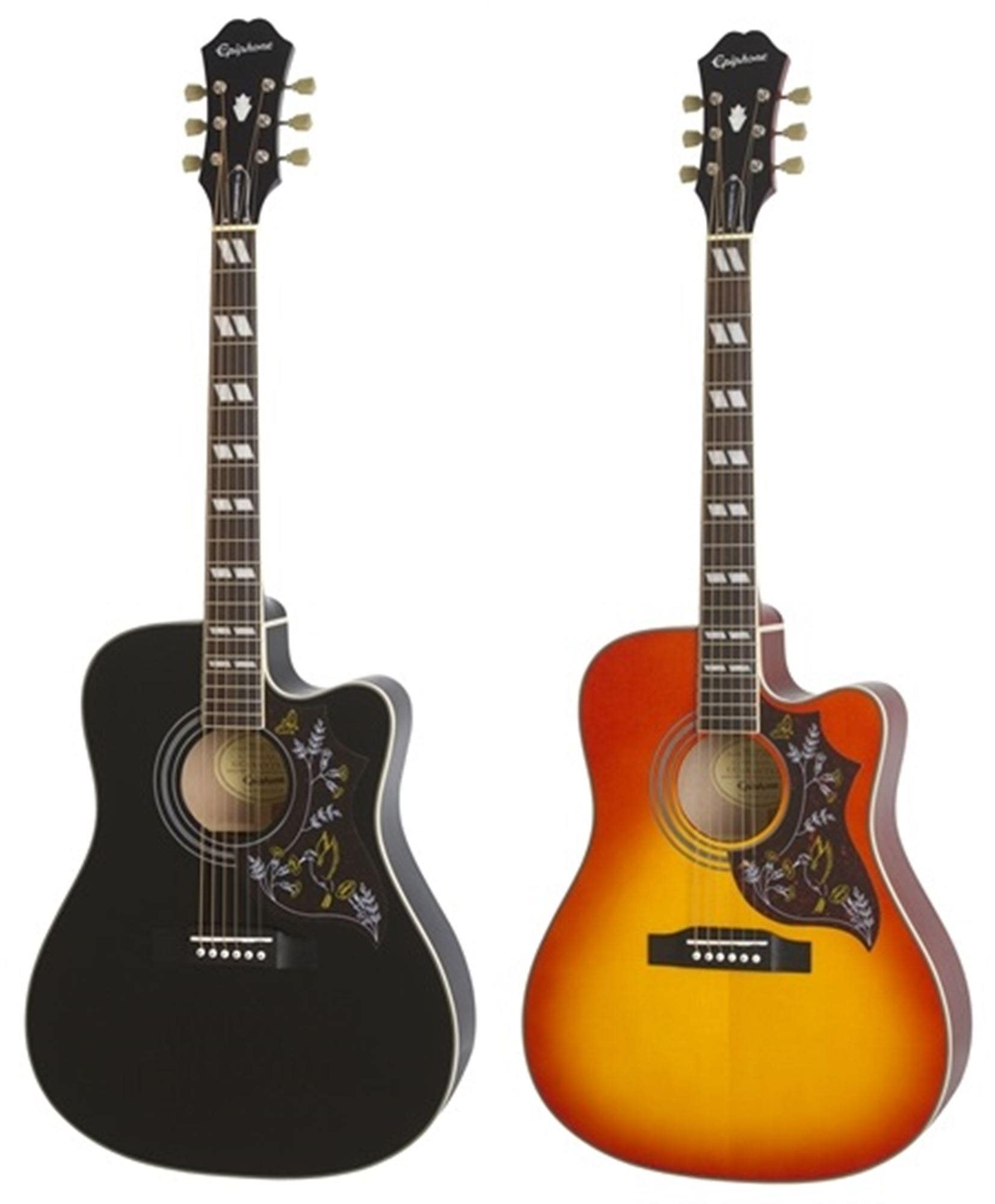 Epiphone Exclusive Hummingbird Performer PRO Acoustic Electric Guitar ...