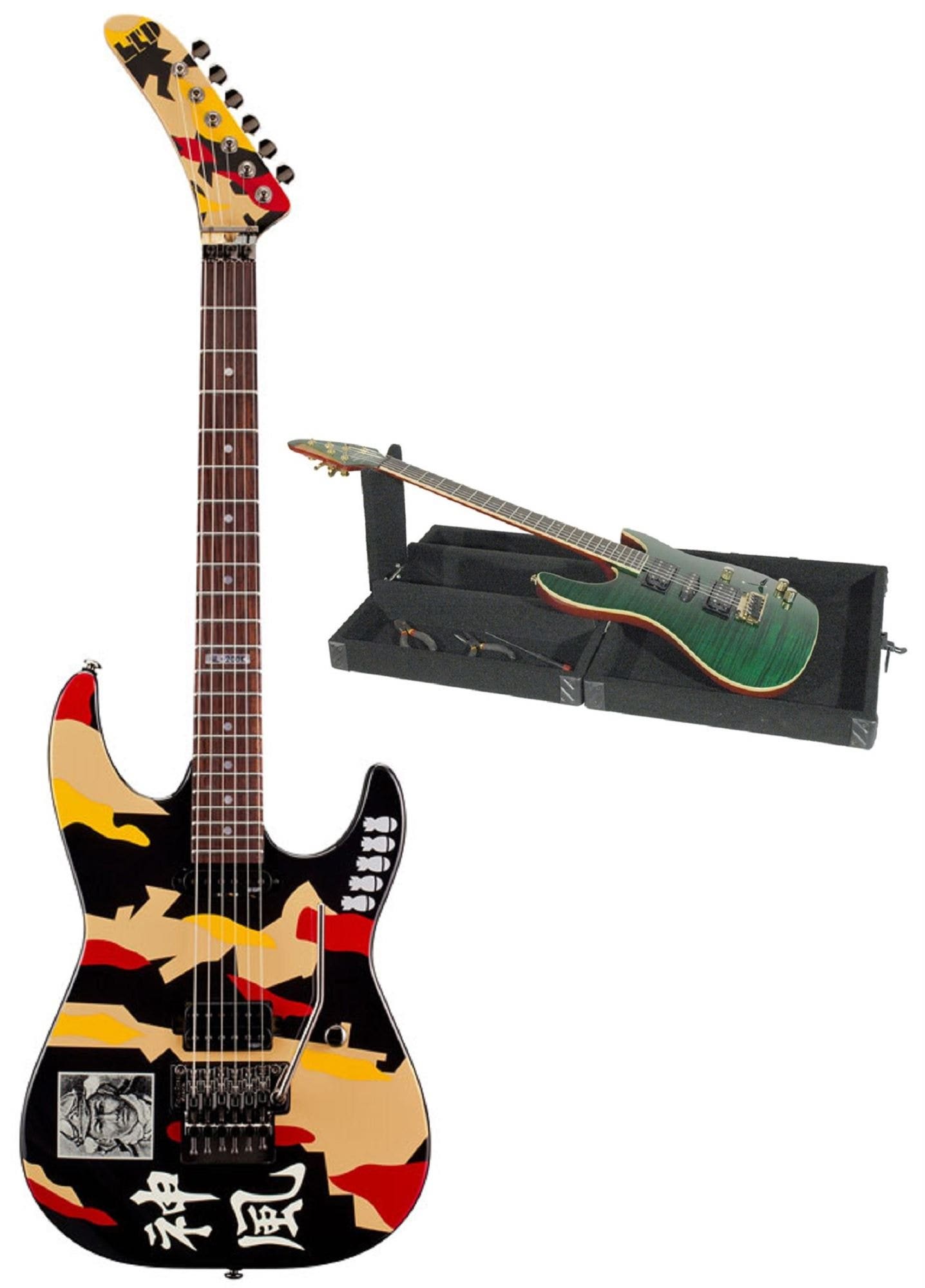 ESP LTD GL200K George Lynch Electric Guitar | American Musical Supply