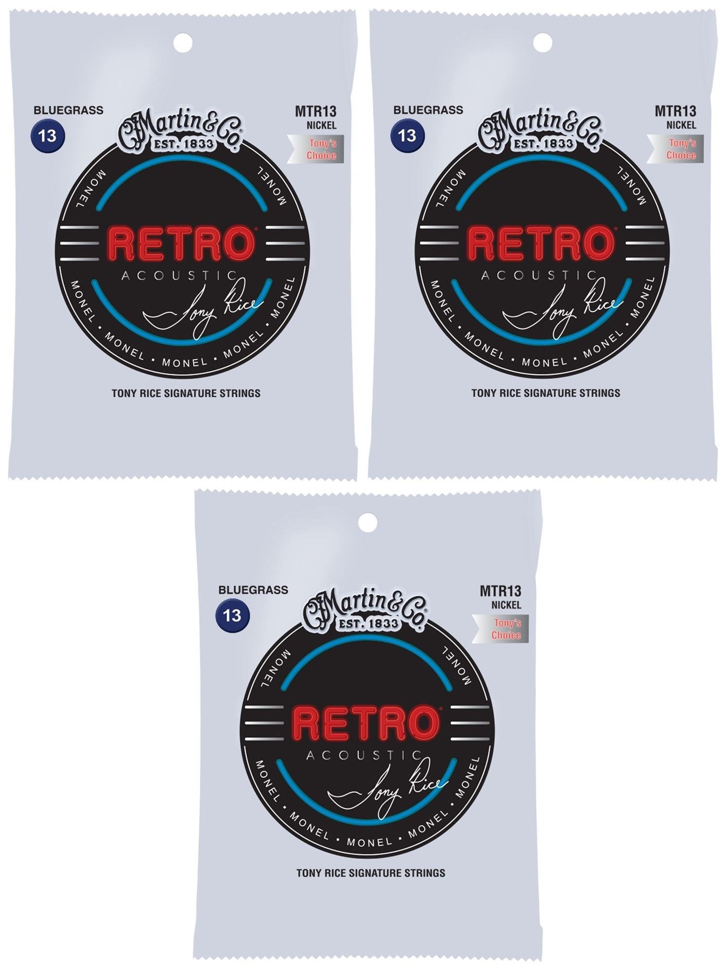 Martin 41Y19MM10 Retro Monel Acoustic Strings | American Musical Supply