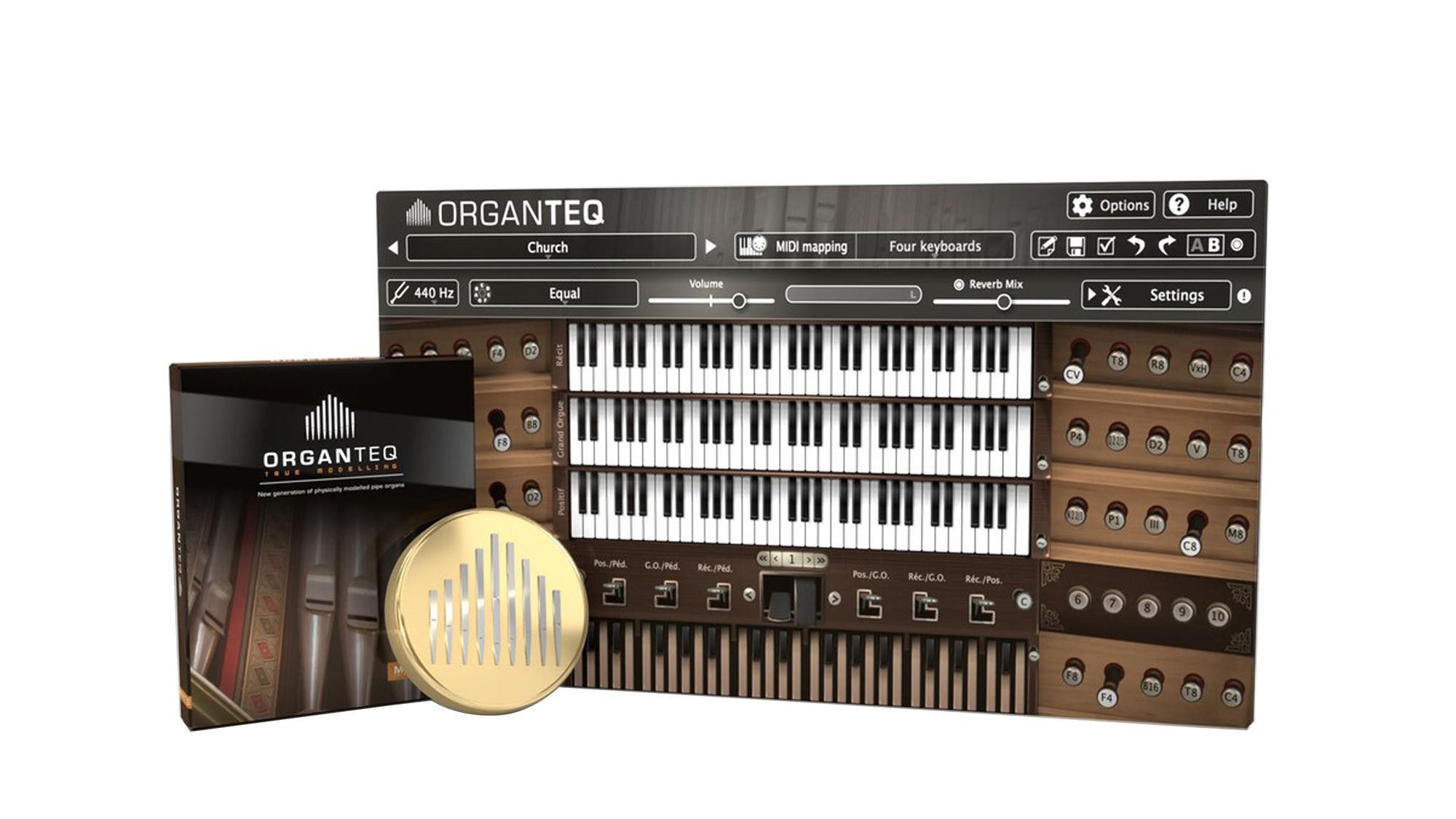 Modartt Organteq Organ Plugin Software Download | American Musical Supply