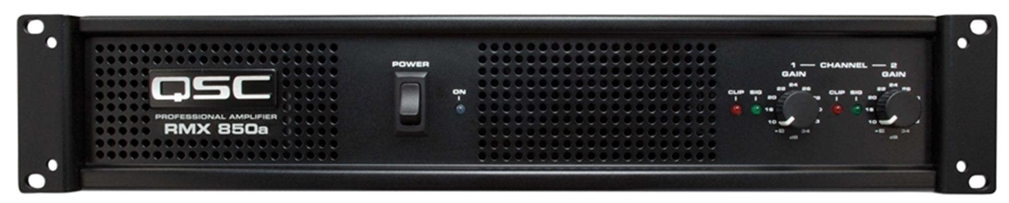 QSC RMX850a 300 Watt Two Channel Power Amplifier | American Musical Supply
