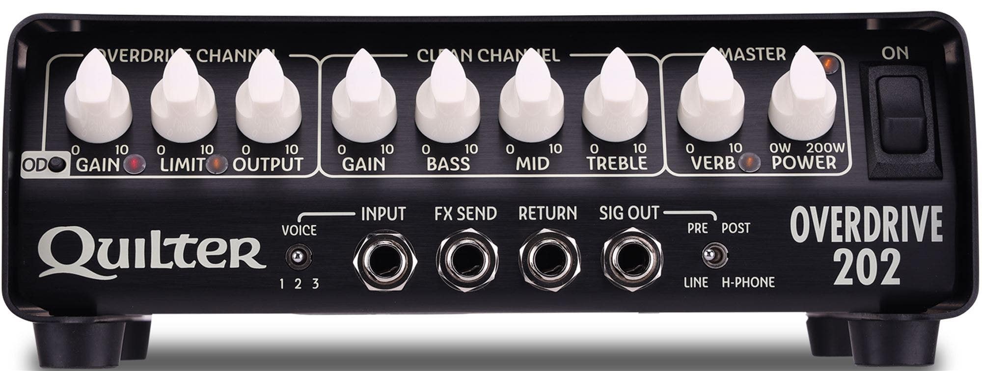 Quilter Overdrive 202 Guitar Amplifier Head 200 Watts | American ...
