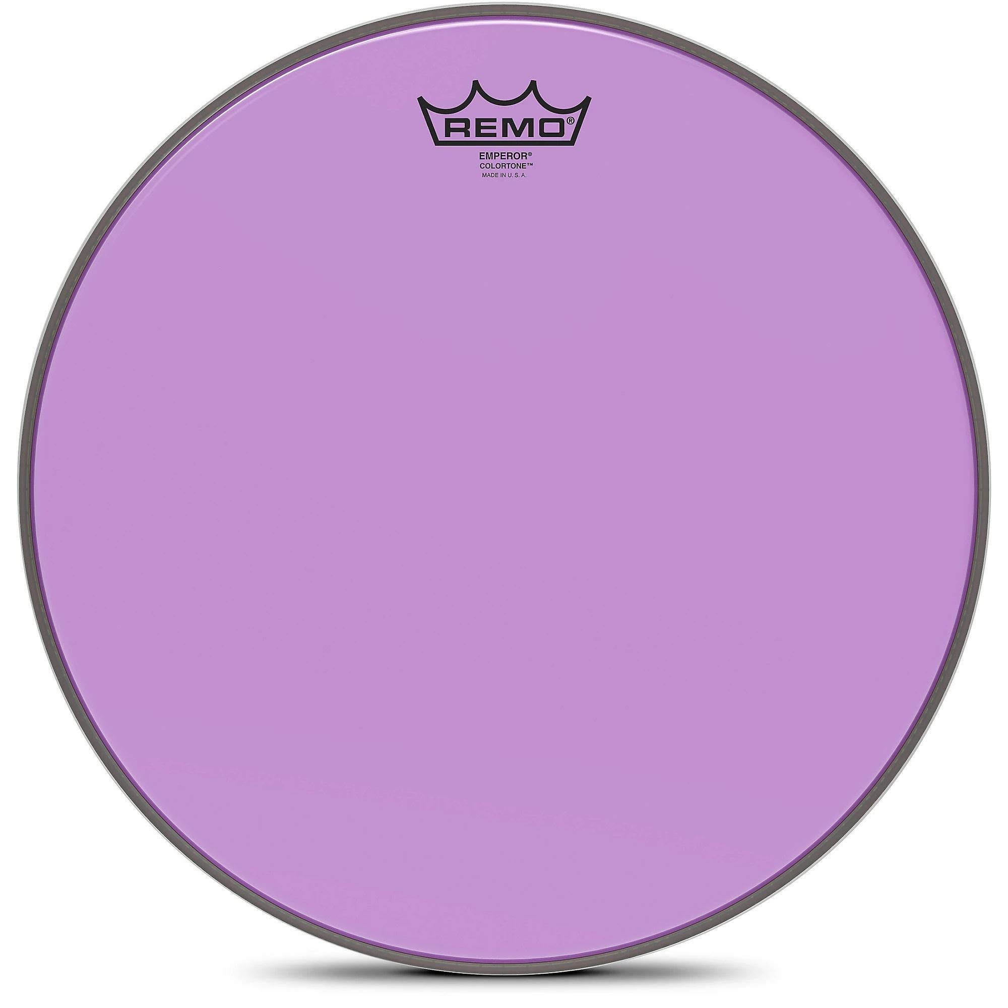 Remo Emperor Colortone Purple Drum Head | American Musical Supply