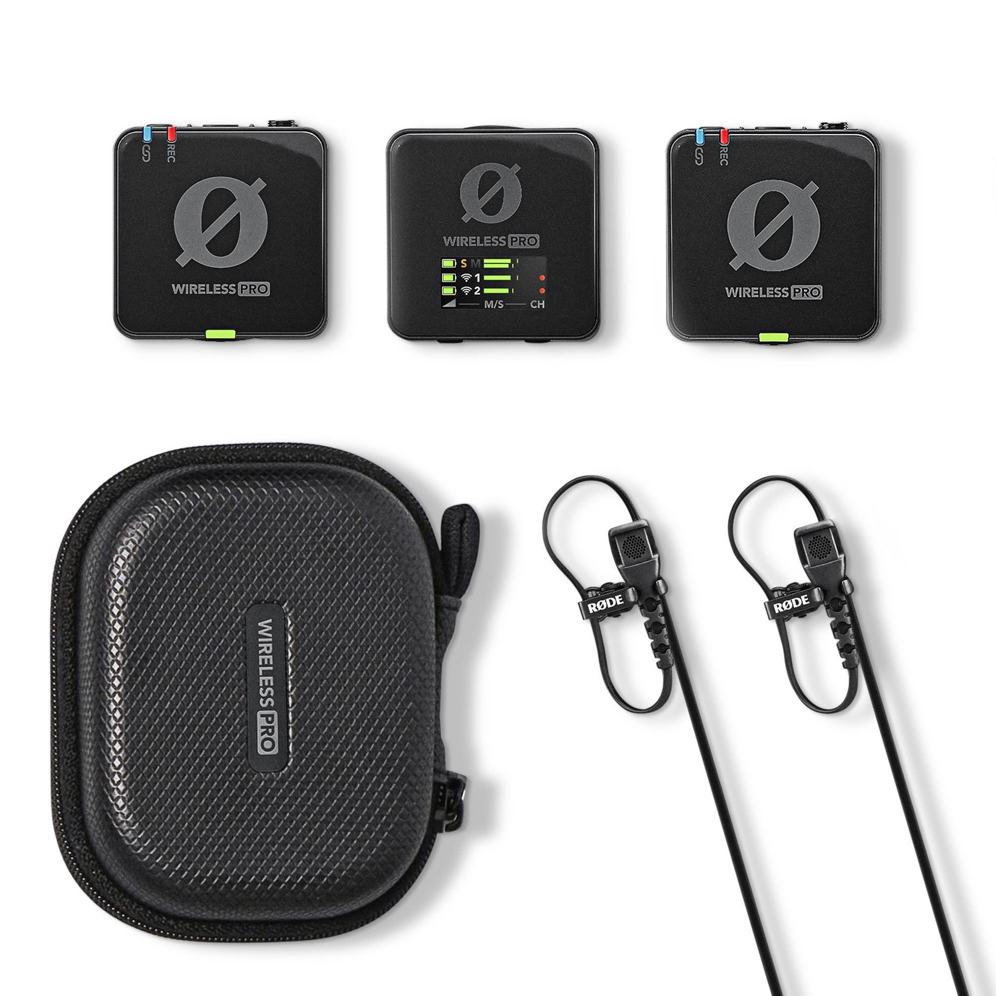 Rode Wireless Pro Dual Channel Compact Wireless Microphone System ...