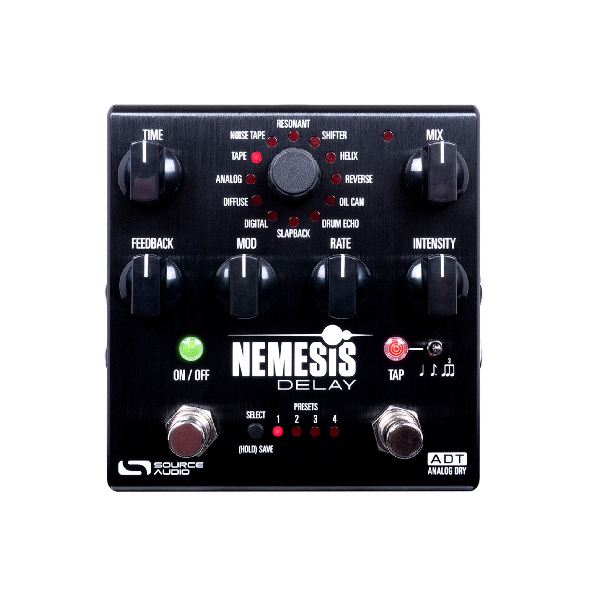 Source Audio Nemesis ADT Stereo Multi-Delay Pedal