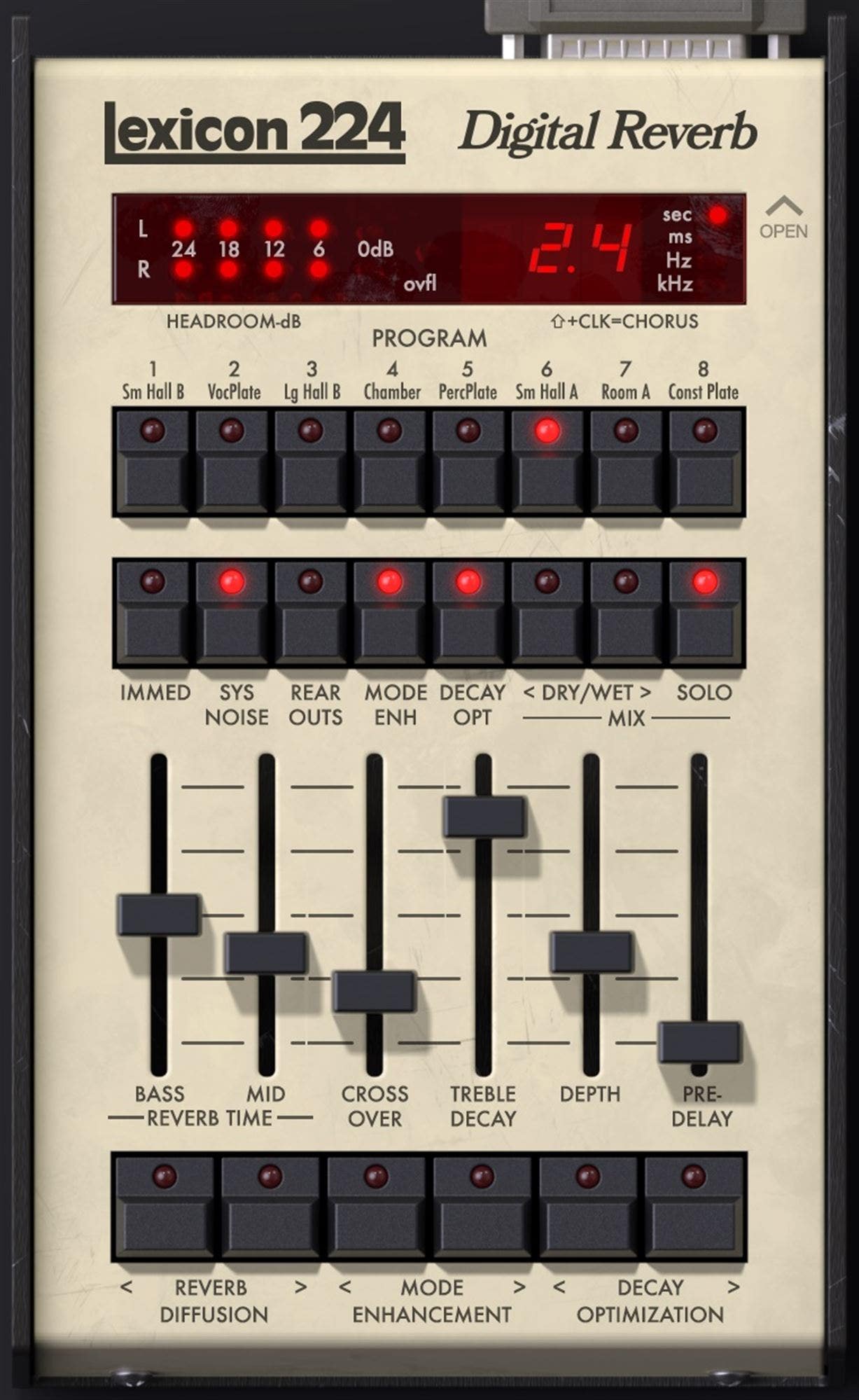 Universal Audio Lexicon 224 Digital Reverb Download | American Musical ...