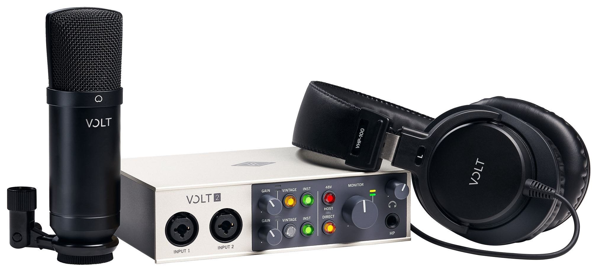 Universal Audio Volt 2 Studio Pack USB Interface Bundle | American ...