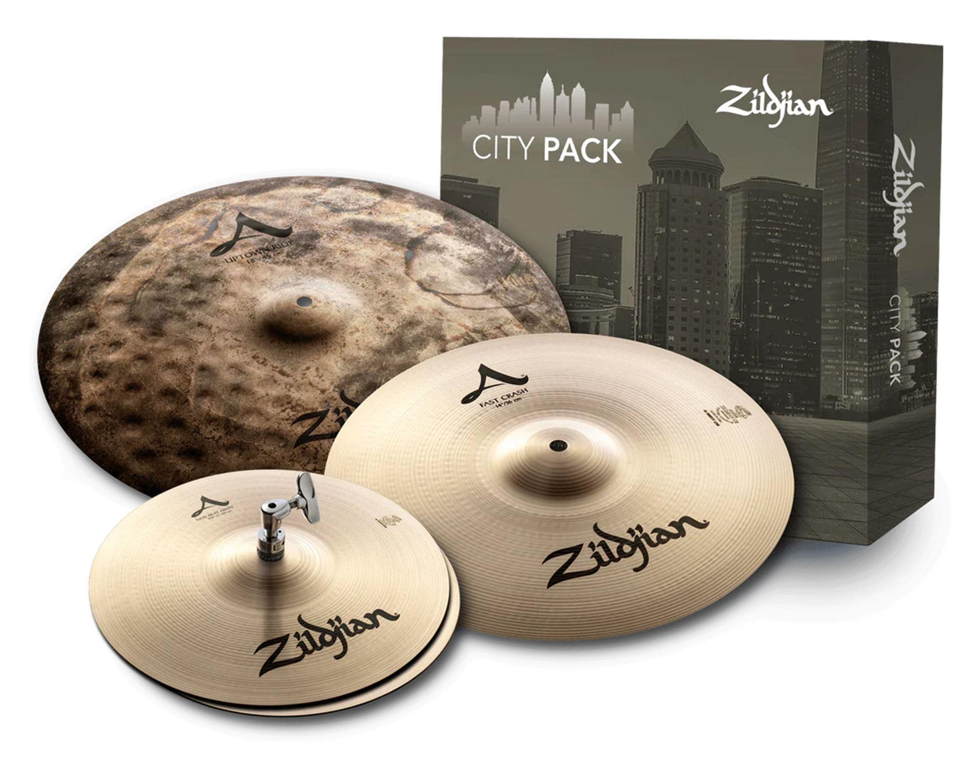 Zildjian A City Pack Cymbal Set | American Musical Supply
