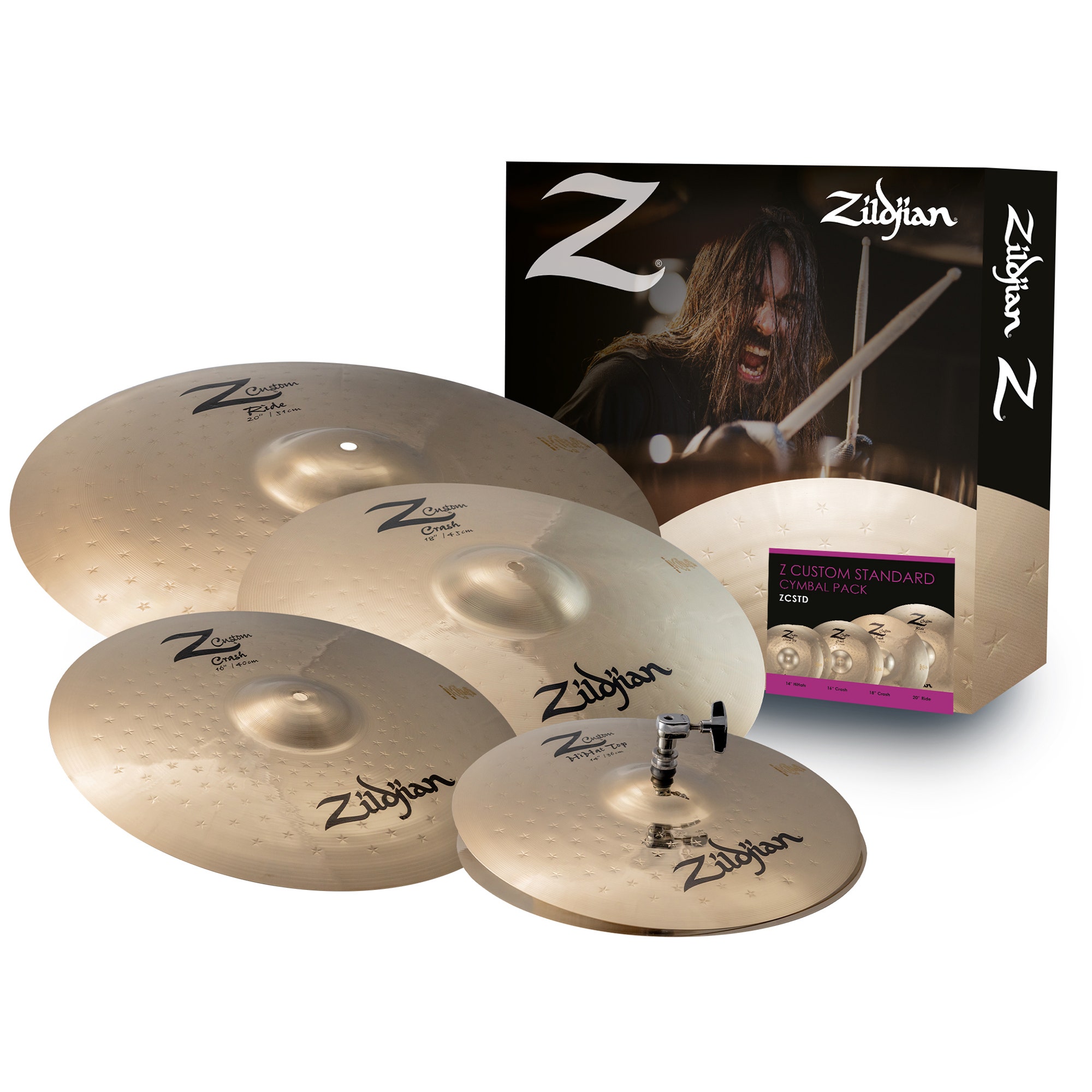 Zildjian Z Custom Standard Cymbal Pack