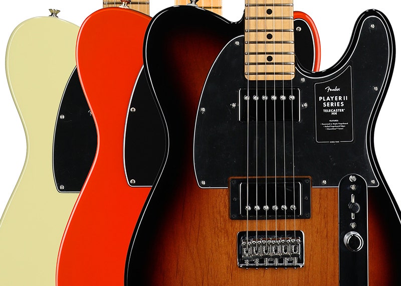 Fender Player II Telecaster HH Guitar Maple Neck