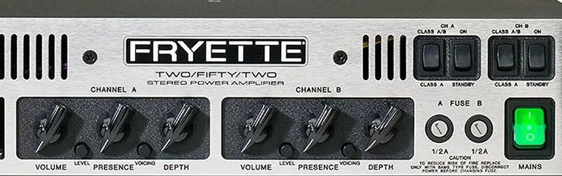Fryette Two Fifty Two Power Amplifier 2 x 50 Watts | American Musical ...