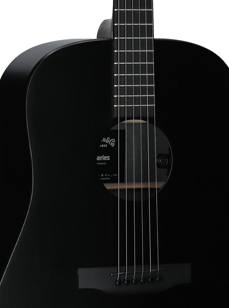 Martin Black-Out Special Acoustic Electric Exclusive Solid Top with Gig Bag