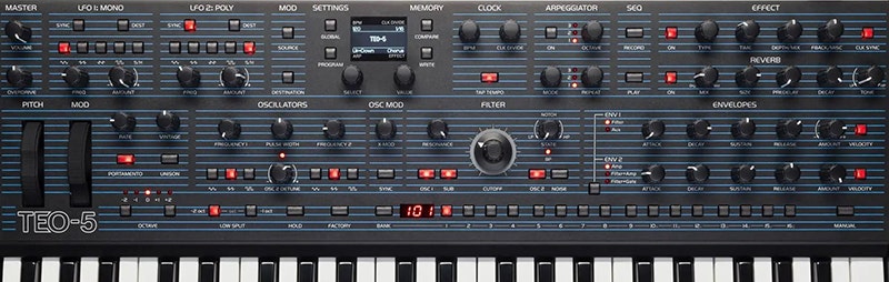Oberheim TEO5 Analog Synthesizer