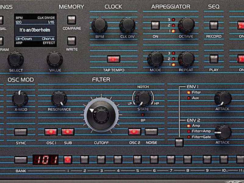 Oberheim TEO5 Desktop Analog Synthesizer
