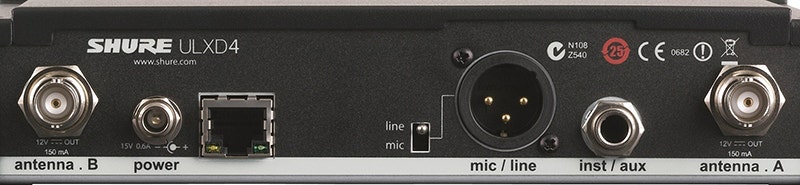Shure ULXD4 Single Digital Wireless Receiver