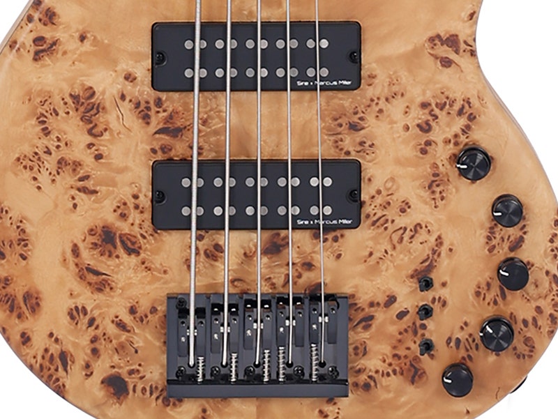 Sire Marcus Miller F10 5-String Bass Guitar with Case