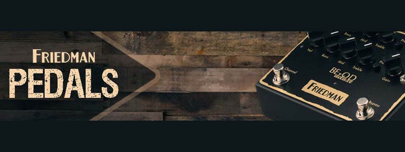 Friedman Pedals | American Musical Supply